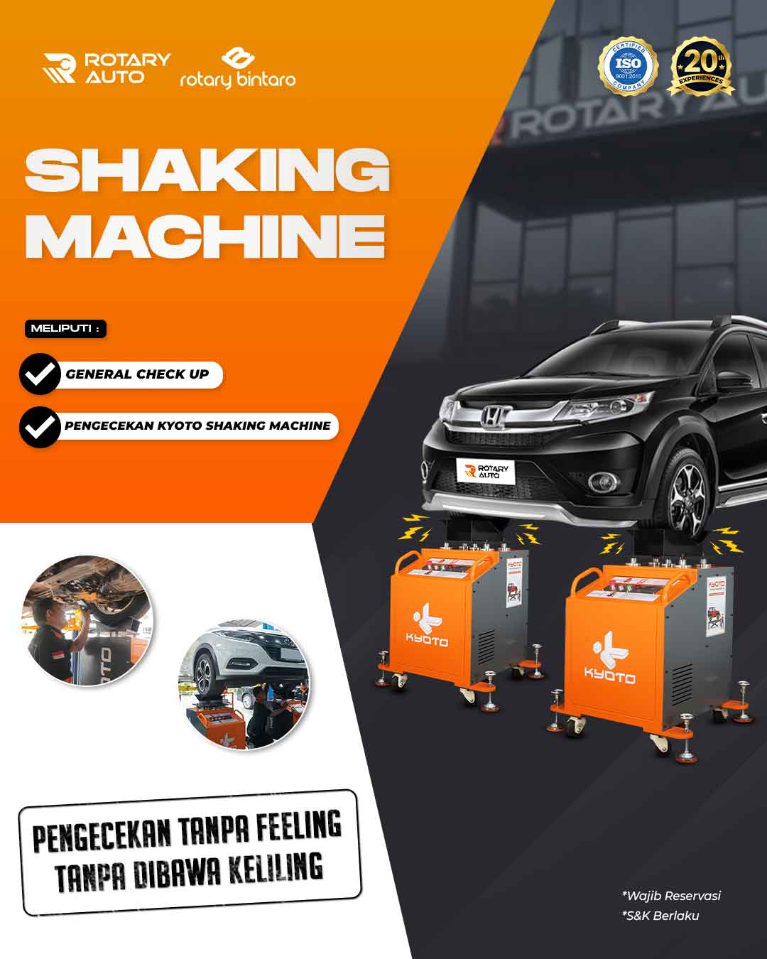Bengkel Spesialis Kaki Kaki Mobil - Rotary Auto
